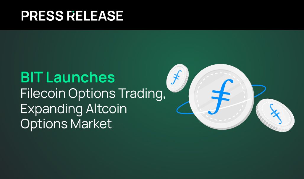 BIT Launches Filecoin Options Trading, Expanding Altcoin Options Market