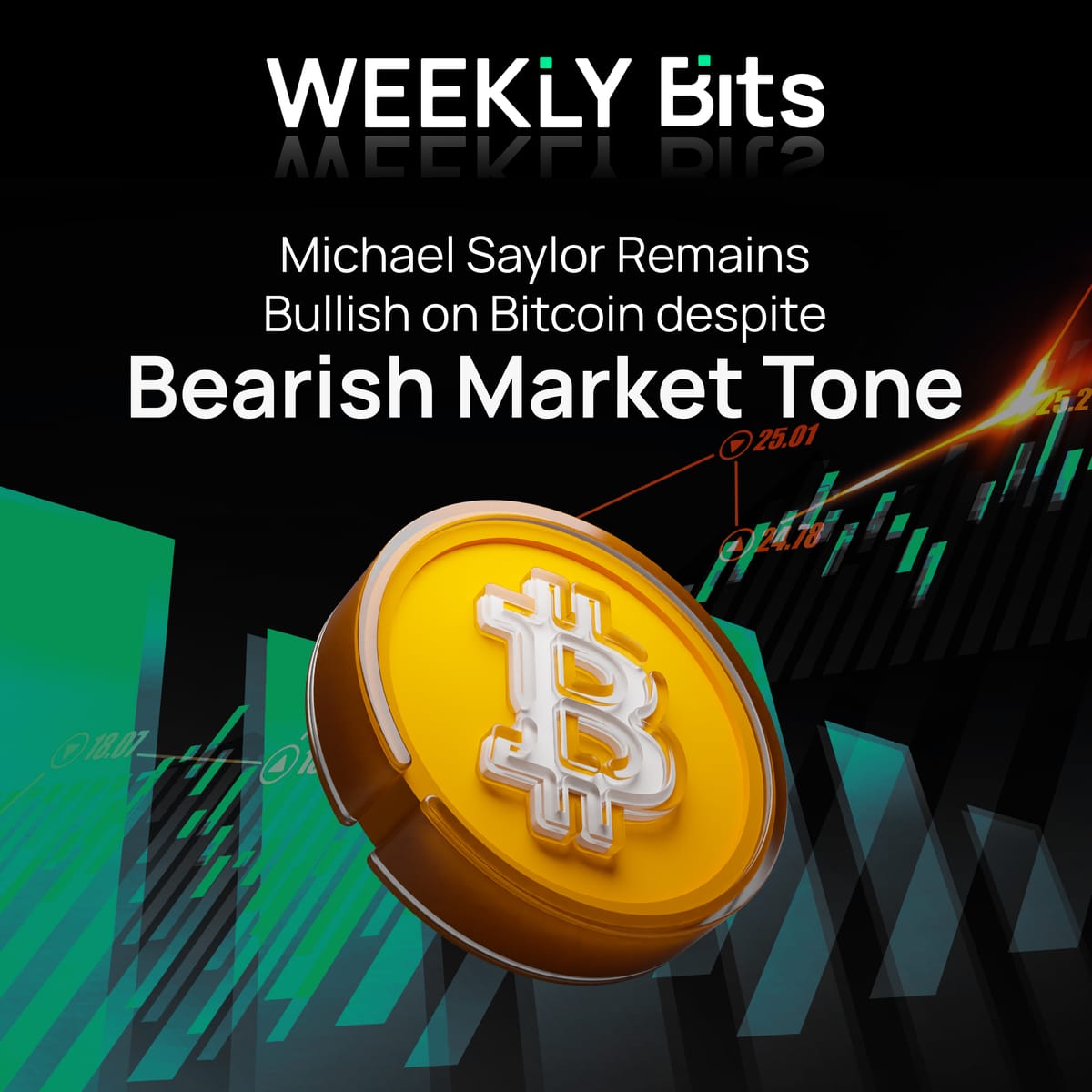 Michael Saylor Remains Bullish on Bitcoin Despite Bearish Market Tone