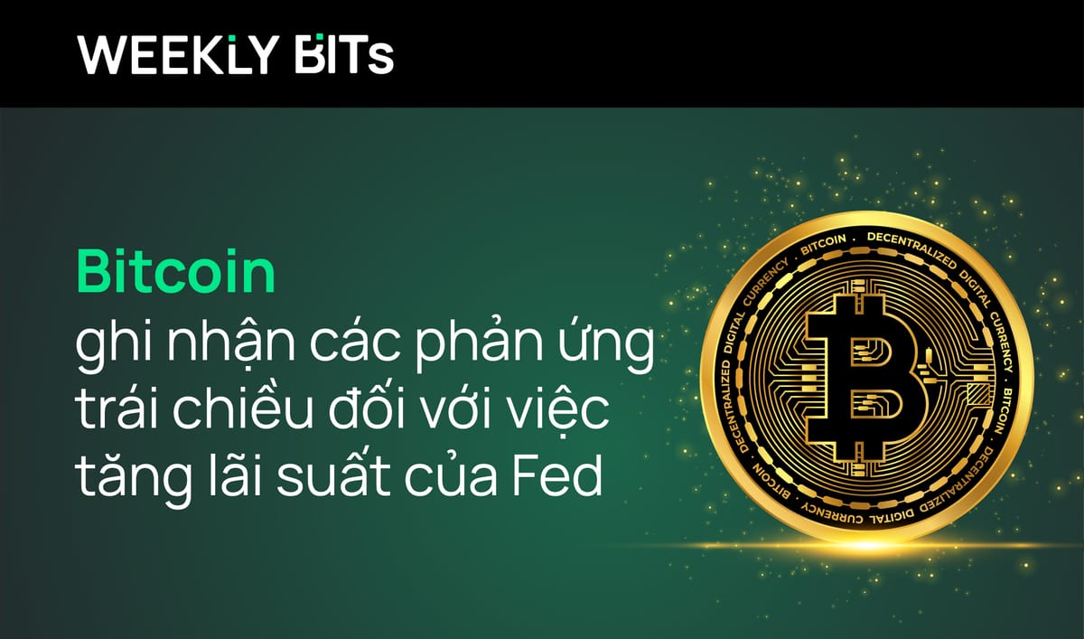 Bitcoin ghi nhận các phản ứng trái chiều đối với việc tăng lãi suất của Fed Hoa Kỳ